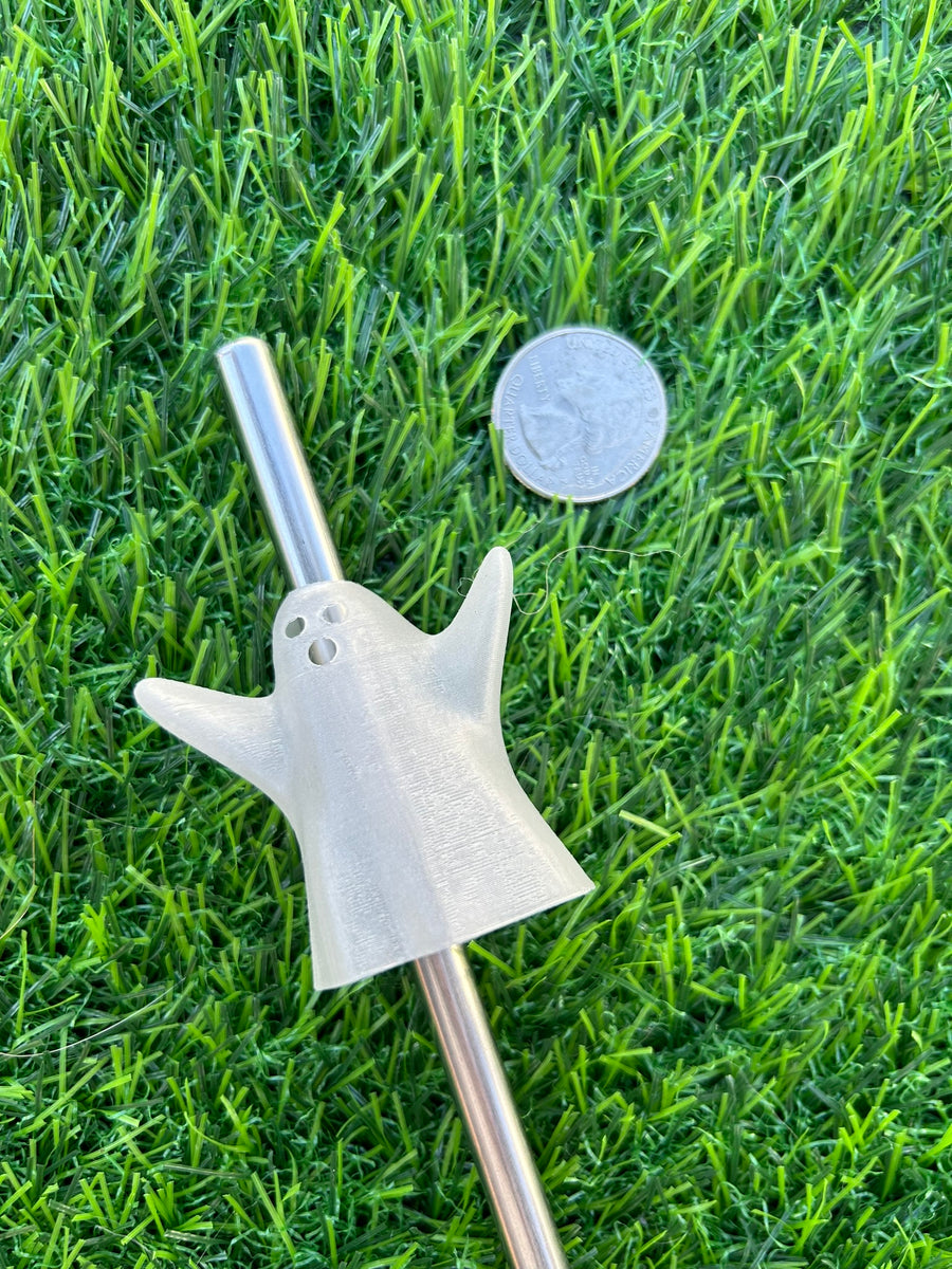 Ghost hollow Straw Topper – TEMPLATE TUMBLERS