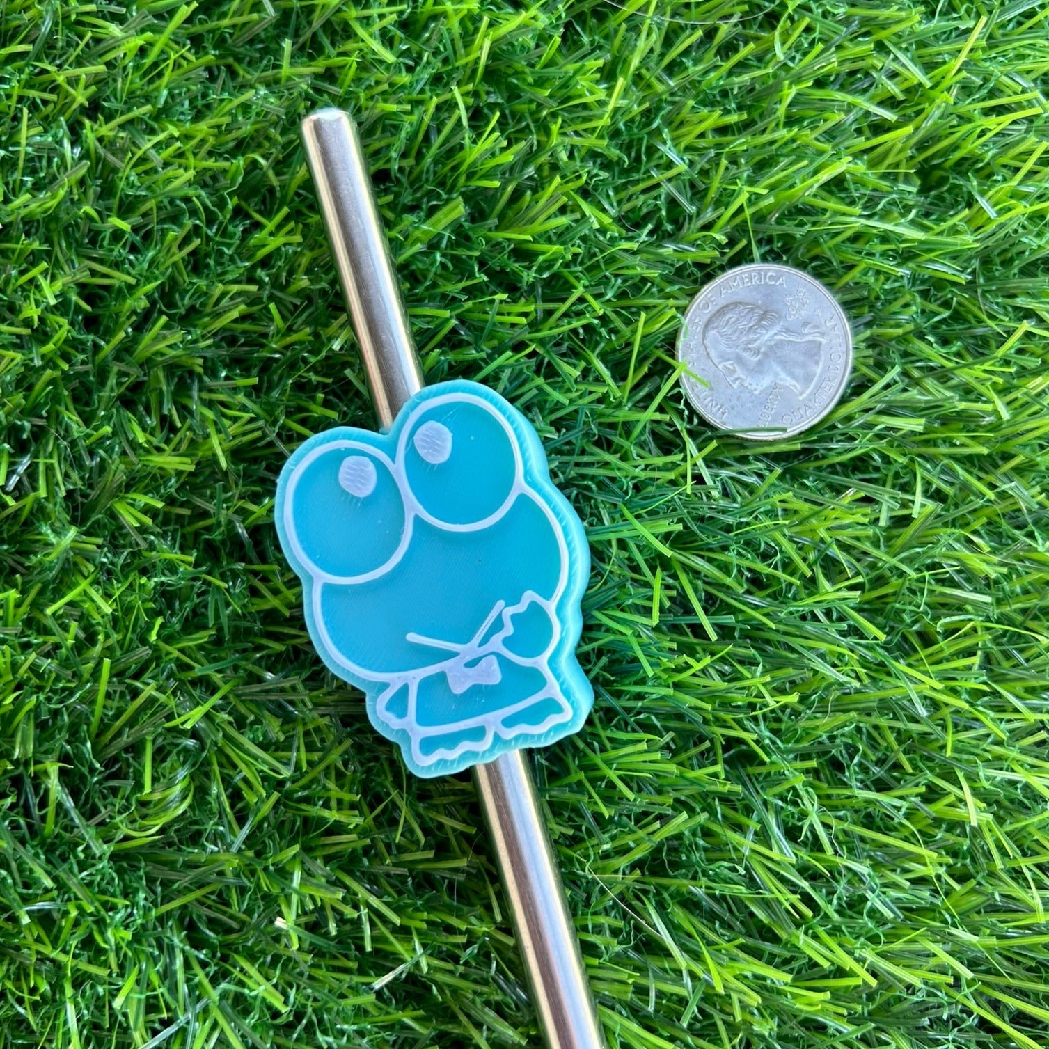 Frog Straw Topper – TEMPLATE TUMBLERS