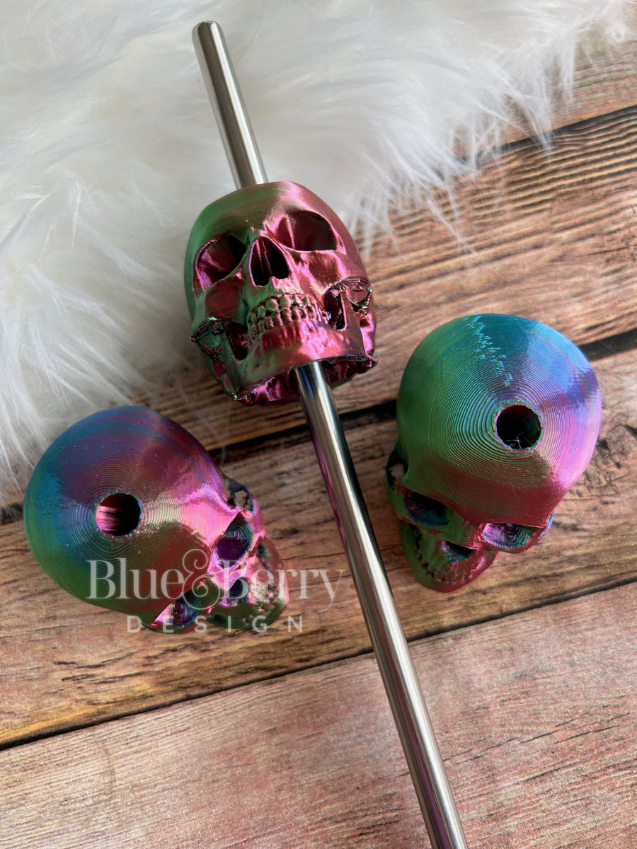Skull Straw Topper – TEMPLATE TUMBLERS