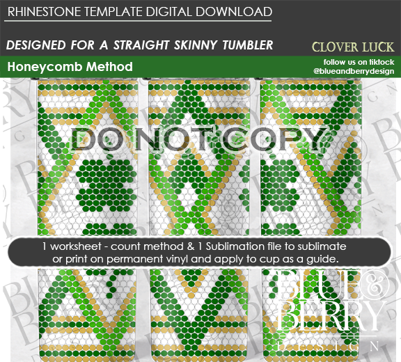 Clover - Digital Download Template – TEMPLATE TUMBLERS
