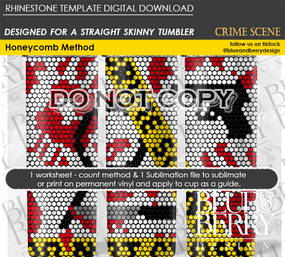 Crime Scene - Digital Download Template – TEMPLATE TUMBLERS