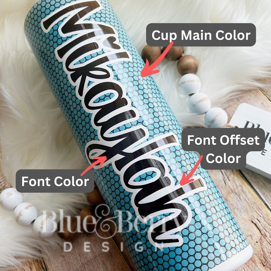 Custom Name Template Tumbler – TEMPLATE TUMBLERS