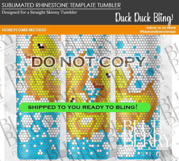 Duck Duck Bling Template Tumbler – TEMPLATE TUMBLERS